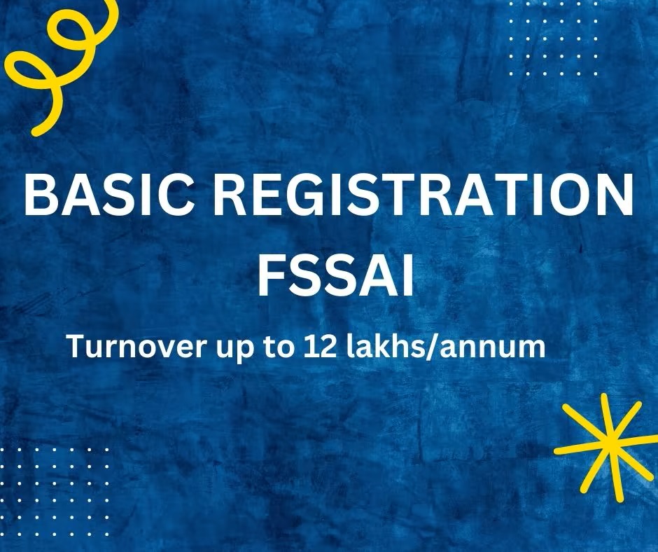 Application for Fssai Basic Registration Application for Fssai Basic Registration