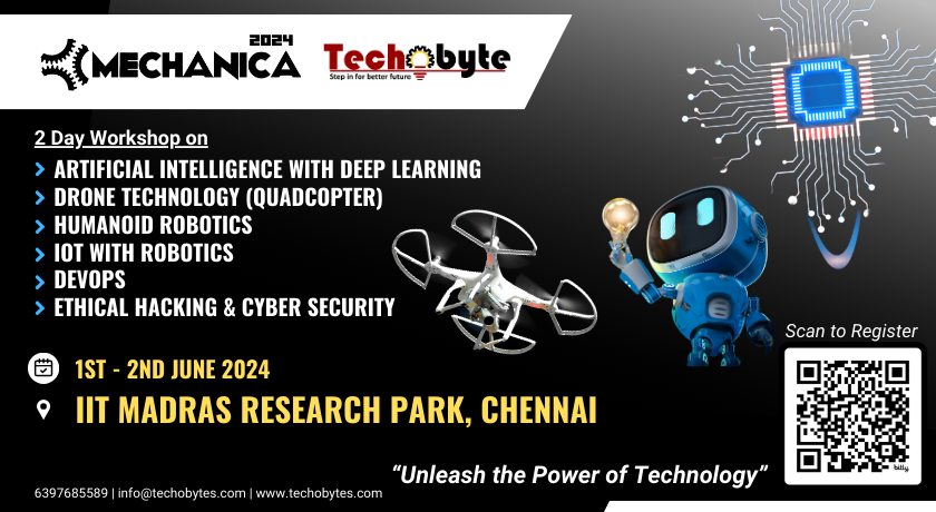 TECHO WORKSHOP SERIES 24 @ IIT MADRAS RESEARCH PARK, CHENNAI (1st-2nd ...